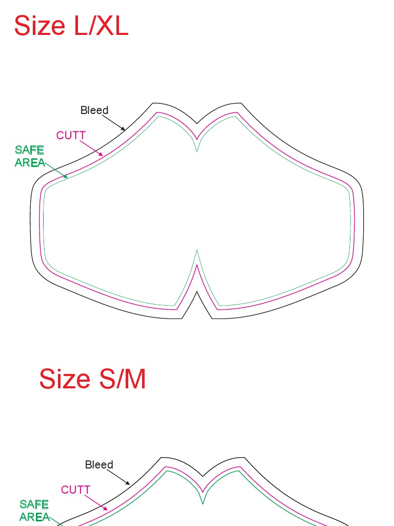 Masca Protectie Personalizata Sablon PDF | PDF