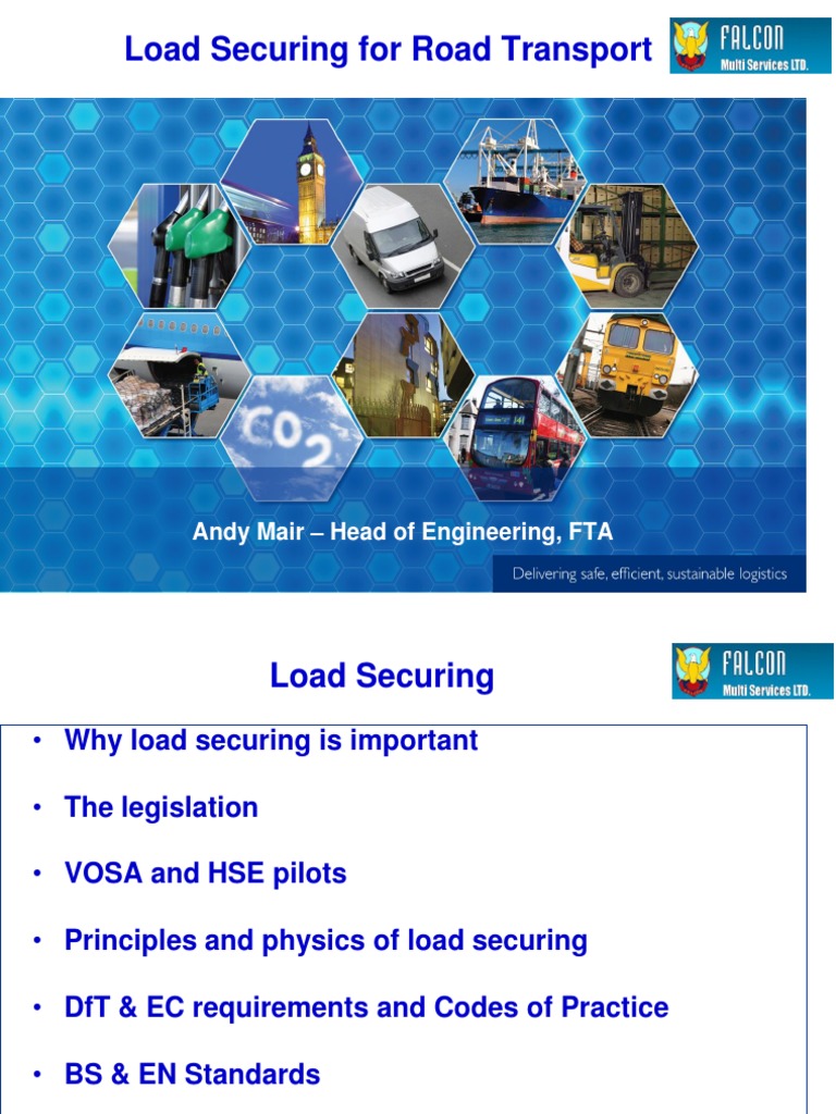 Road Transport Load Securing Guide | PDF | Seat Belt | Vehicles