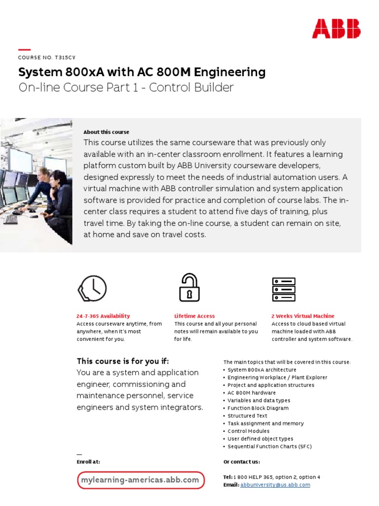System 800xa With AC 800M Engineering | PDF | Educational Technology ...