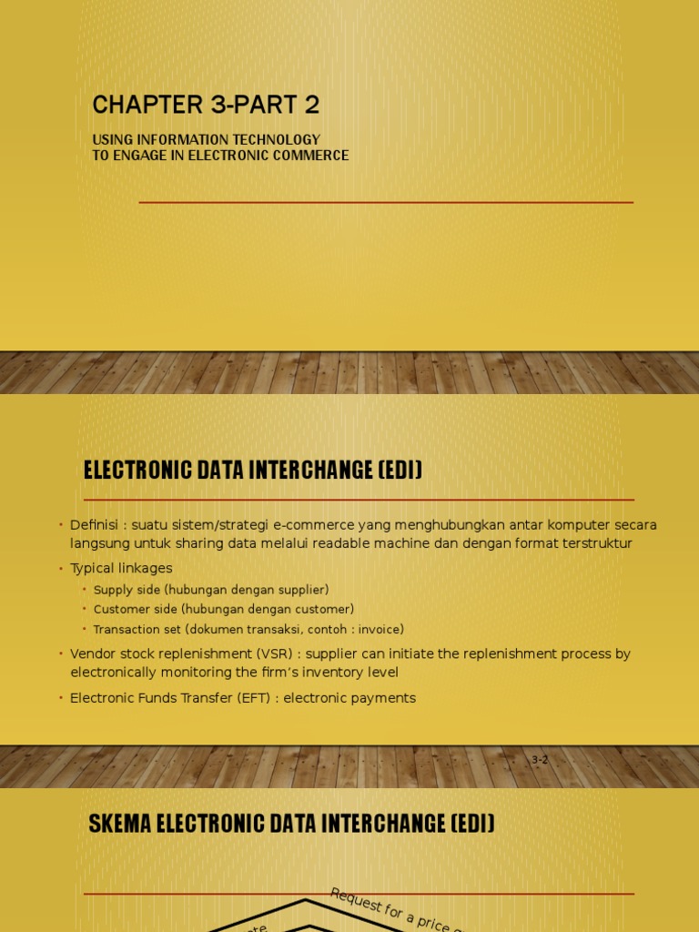 Chapter 3-Part 2: Using Information Technology To Engage in Electronic Commerce | PDF ...