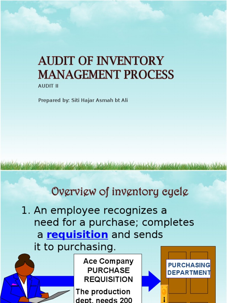Understanding Audit Procedures for Inventory Counts | PDF | Inventory ...