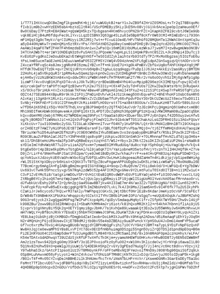 An Encrypted Document Containing Cryptic Data and References to ...