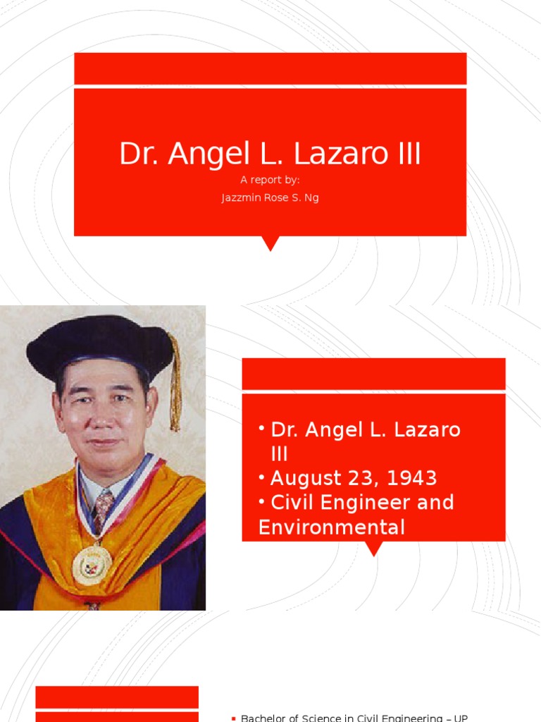 Angel Lazaro III | PDF | Manila | Engineering
