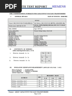 CT Test Report | PDF | Power Electronics | Electric Power