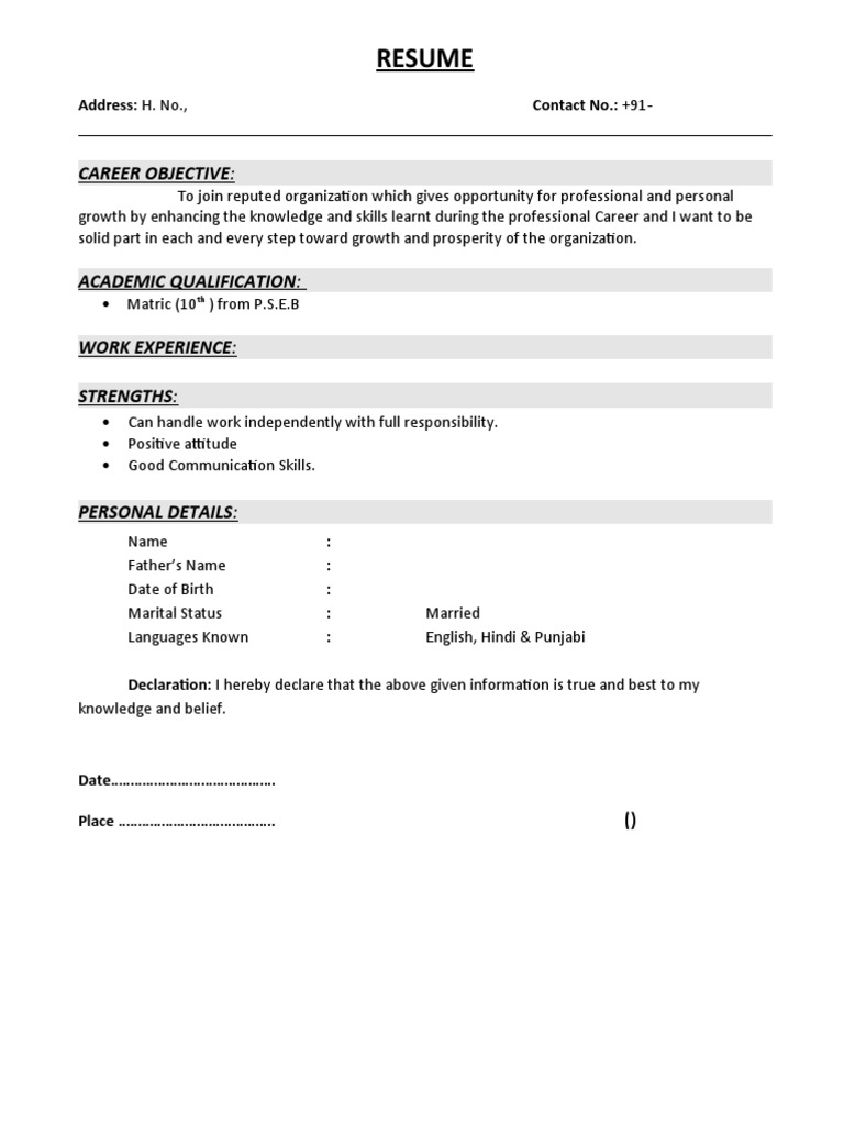 Resume Ashwani | PDF | Career & Growth