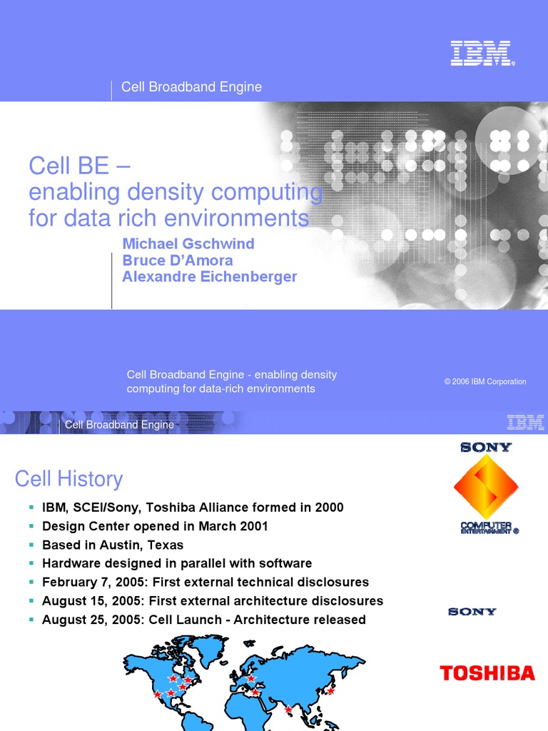 IBM Cell Broadband Engine | PDF | Parallel Computing | Cpu Cache