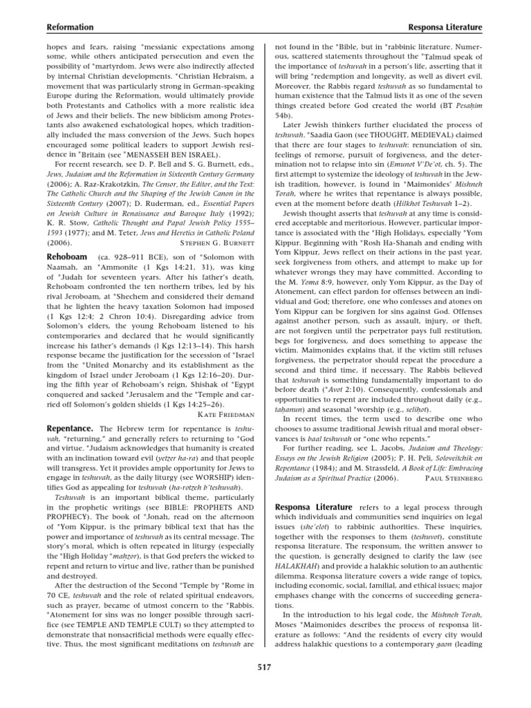 Gideon Libson Responsa Literature in Judaism | PDF | Halakha | High ...