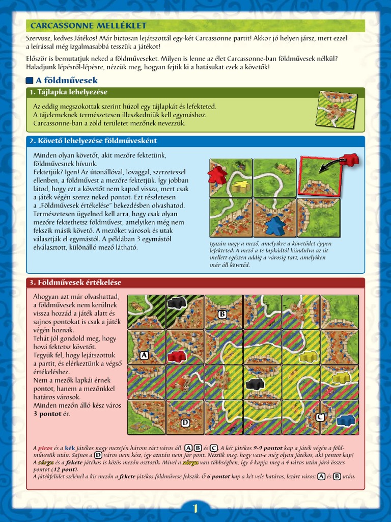 Carcassonne Kieg 1 | PDF