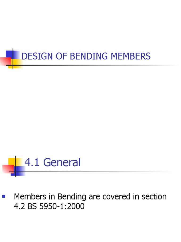 Design of Bending Members | PDF | Bending | Buckling