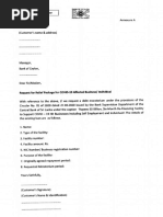 Moratorium Request Letter V1 | PDF