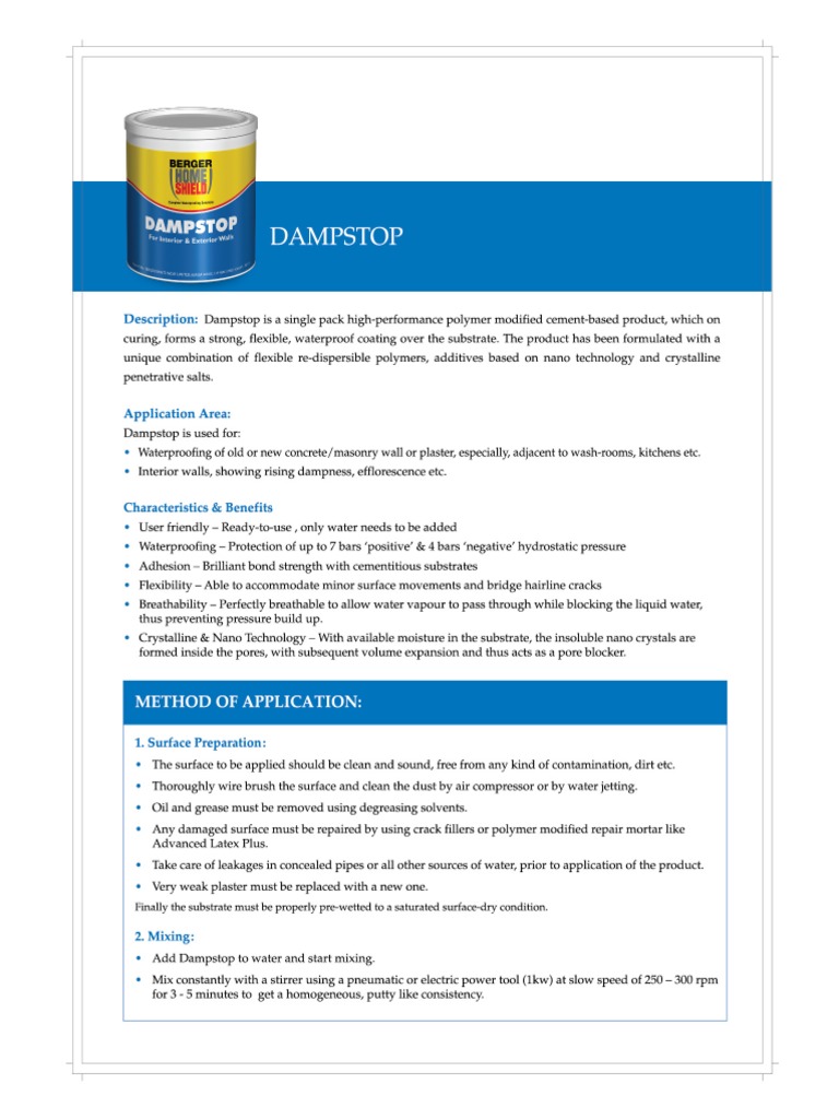 Dampstop | PDF
