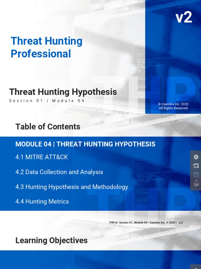 Threat Hunting Hypothesis | PDF | Data Analysis | Data