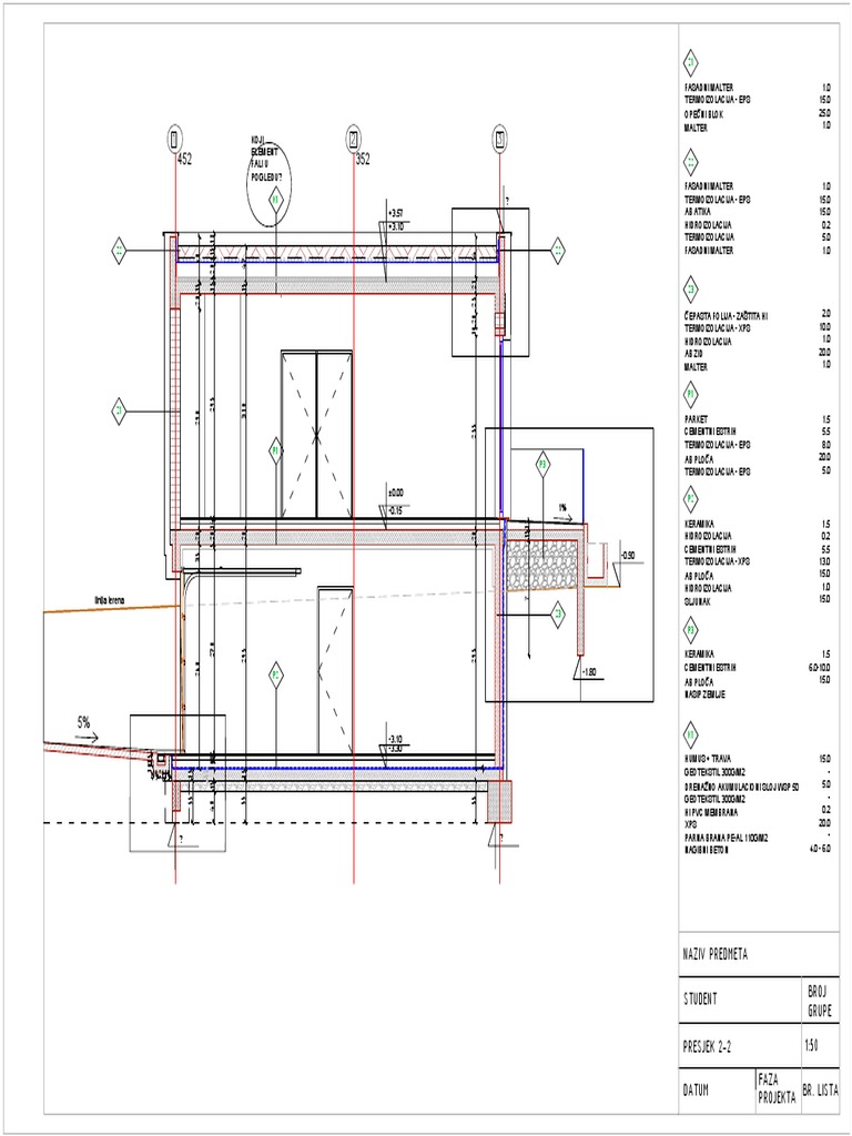 Crtanje Presjeka Objekta | PDF