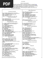 Linux Commands For SAP Basis | PDF | File Transfer Protocol | Operating System