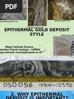 Epithermal Mineralization Insights | PDF | Igneous Rock | Magma