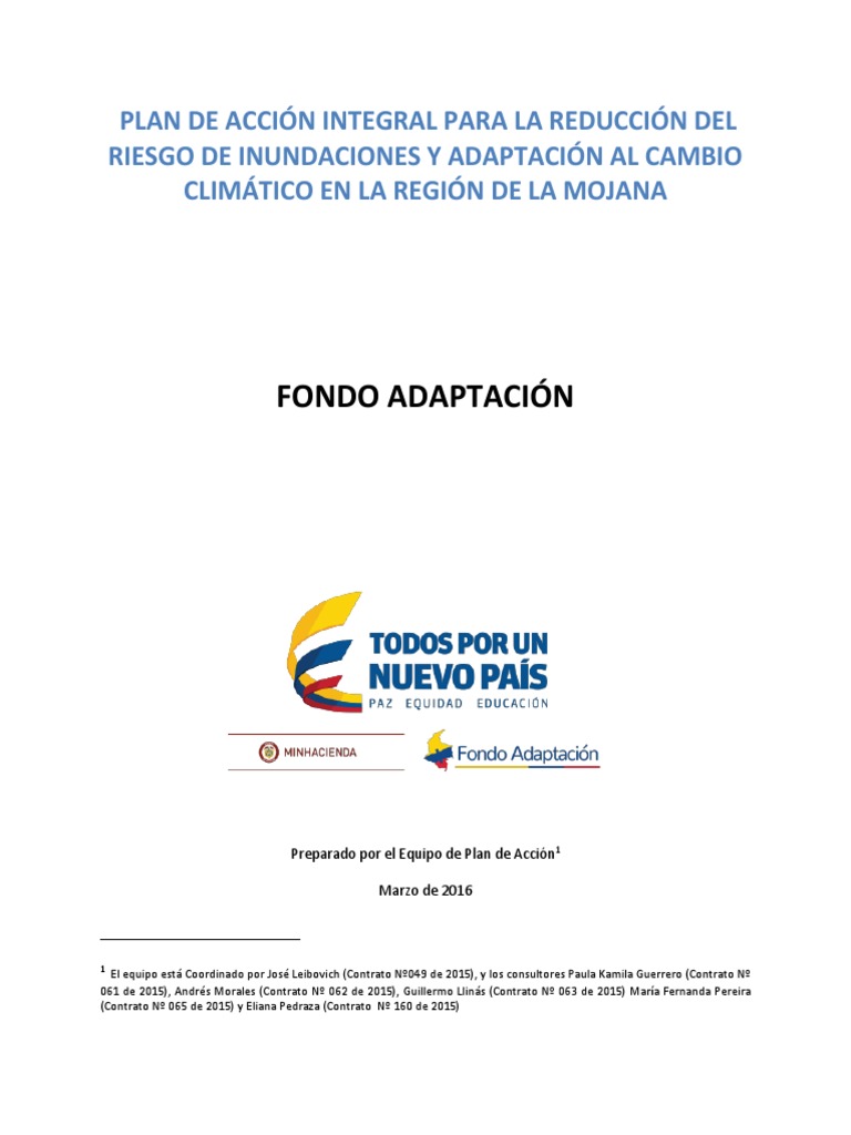 Plan de Acción Integral PDF | PDF | Bogotá | Colombia
