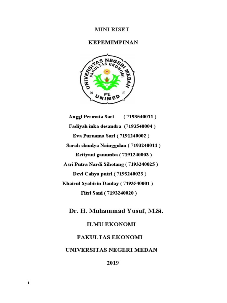 Mini Riset Kepemimpinan Jokowi | PDF