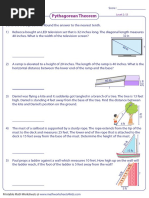 Grade 9 Trigonometry Worksheet | PDF