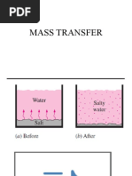 Lecture Notes On Mass Transfer | PDF | Diffusion | Mass Transfer