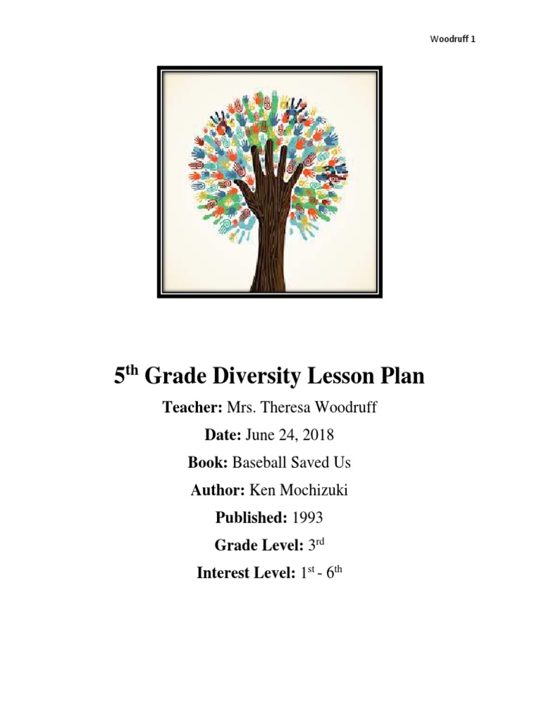 Cultural Diversity Lesson Plan | PDF | Internment Of Japanese Americans