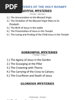 Complete Guide to Praying the Rosary | PDF | Lord's Prayer | Rosary