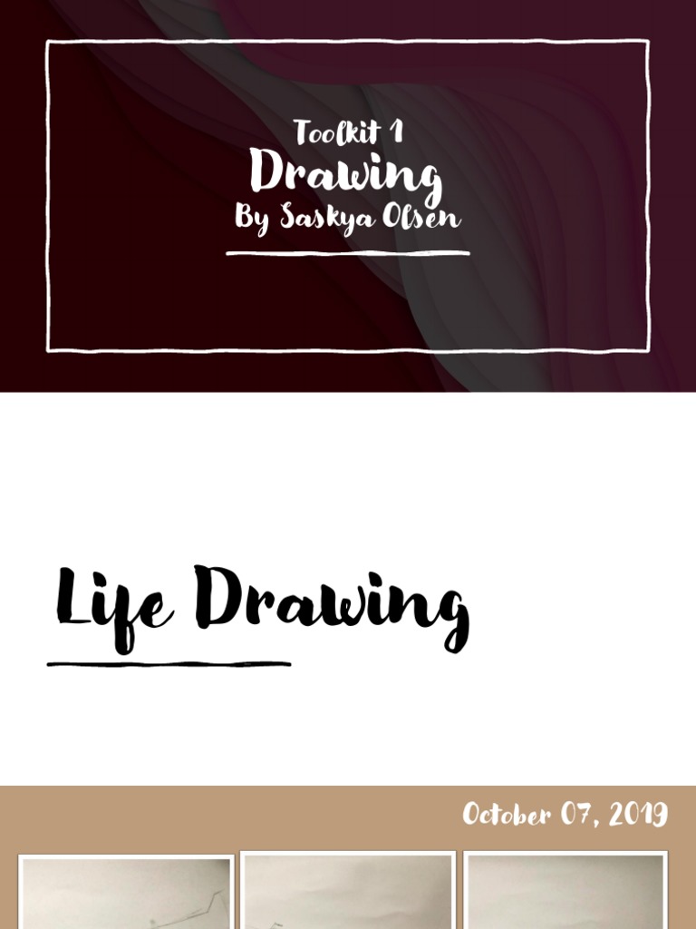 Toolkit 1 Drawing Submission Portfolio | PDF