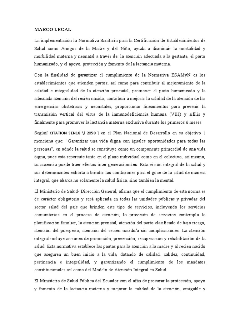 ESAMYN | PDF | Parto | Amamantamiento