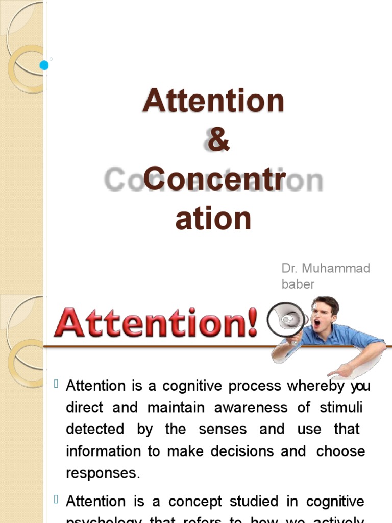 Understanding Attention in Psychology | PDF | Attention | Consciousness