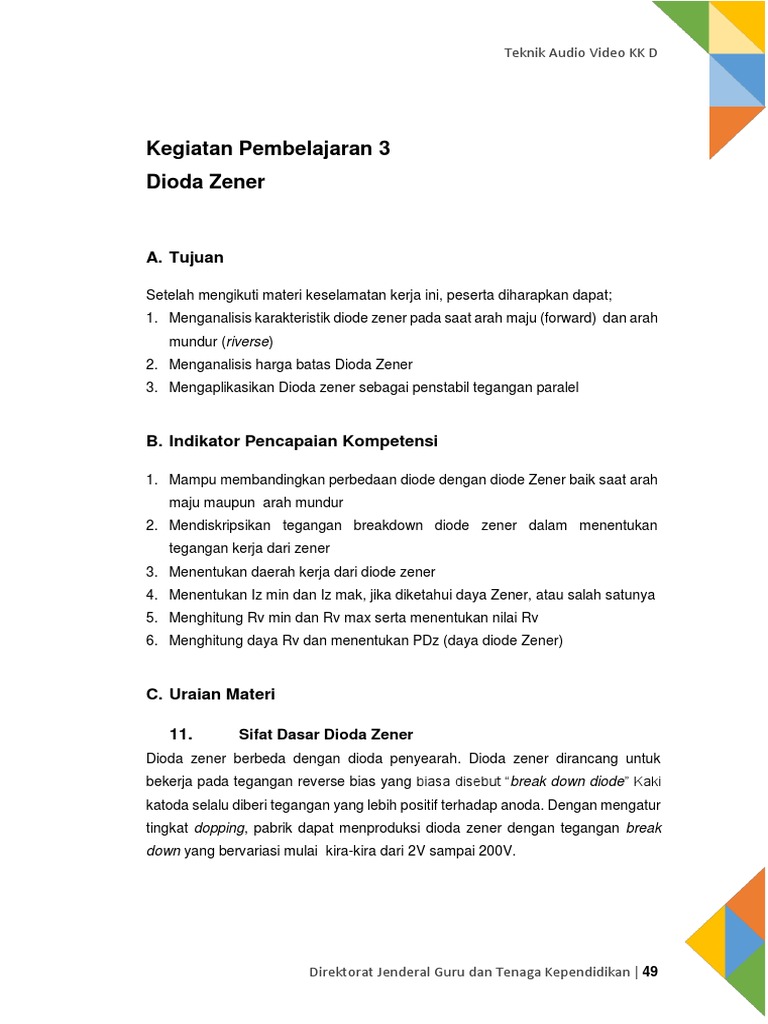"Panduan Lengkap Dioda Zener" | PDF | Sains & Matematika