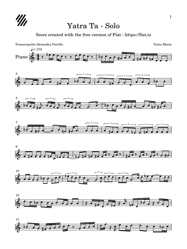 Yatra Ta - Solo PDF | PDF