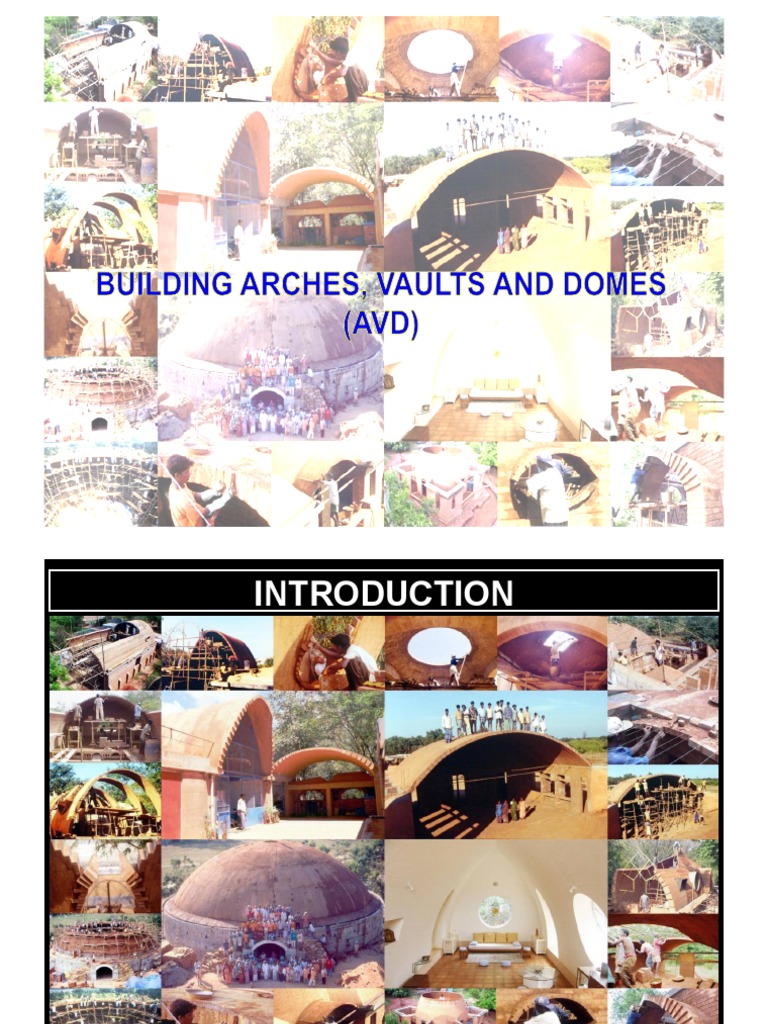 Arch Construction Advanced | PDF | Vault (Architecture) | Dome