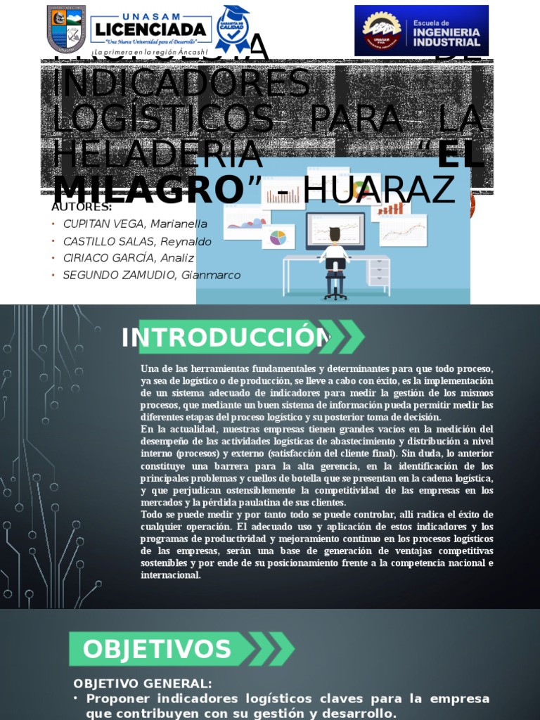 Indicadores Logísticos para La Heladería | PDF | Logística | Business