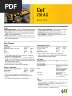 Cat 798-Ac | PDF | Horsepower | Truck