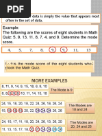 Modal Class - GCSE Maths - Steps, Examples & Worksheet | PDF | Mode ...