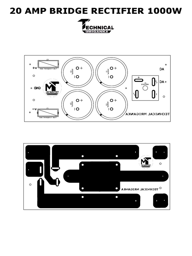 20 Amp Bridge Rectifier 1000W - Technical Mriganka | PDF