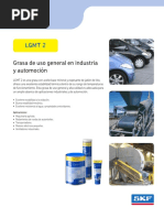 Ficha Tecnica Grasa Grado Alimentaria SKF | PDF