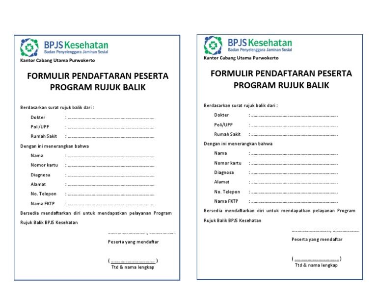 Form Pendaftaran PRB | PDF | Karier & Perkembangan