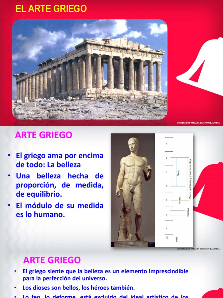 3° El Arte Griego PDF | PDF | Antigua Grecia | Antiguedad clasica