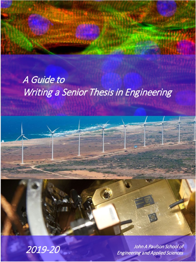 Senior Thesis Guide for Engineers | PDF | Thesis | Citation