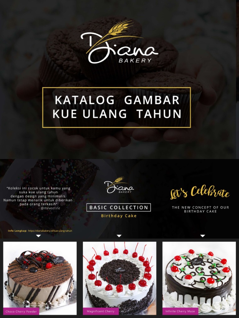 Birthday Cake Collection Catalogue PDF-email PDF | PDF