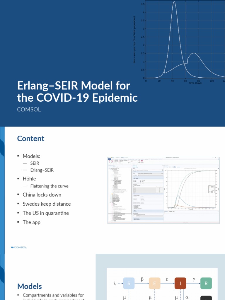 Erlang-SEIR Model For The COVID-19 Epidemic: Comsol | PDF | Medical ...