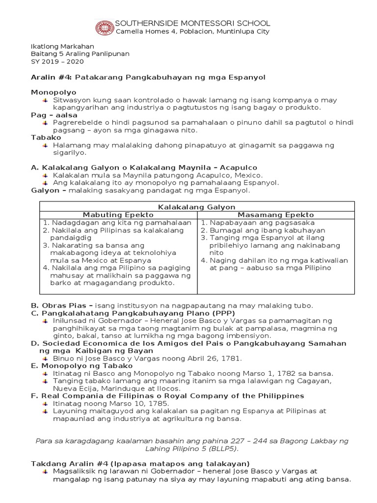 3rd Quarter - Notes 4 | PDF