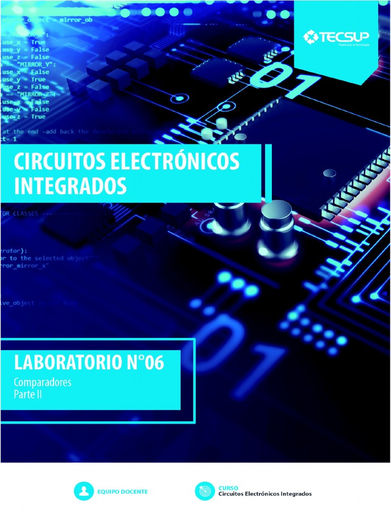 Comparadores: Funcionamiento y Tipos | PDF | Amplificador operacional ...