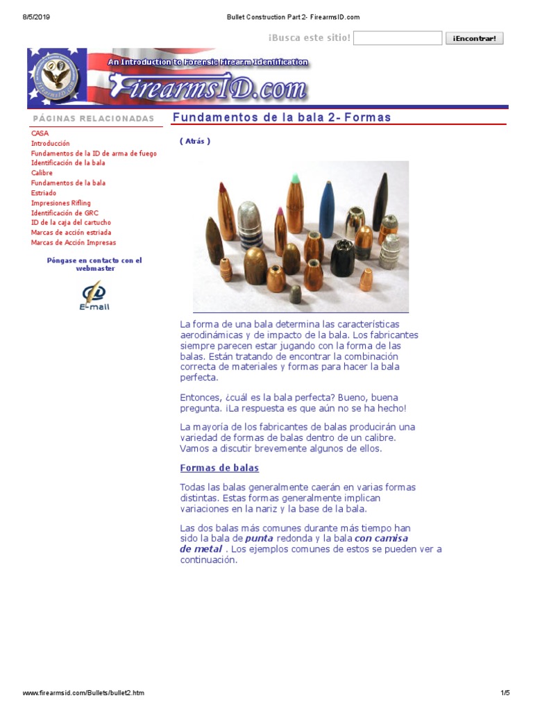 Bullet Construction Part 2 PDF | PDF | Munición | Armas de proyectiles