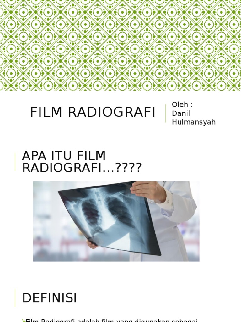 Film Radiografi | PDF