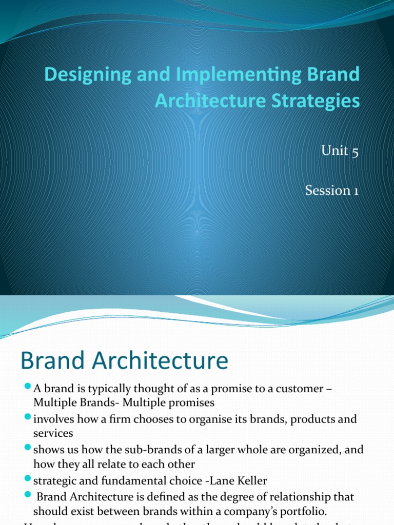 Designing and Implementing Brand Architecture Strategies | PDF | Brand | Media Manipulation