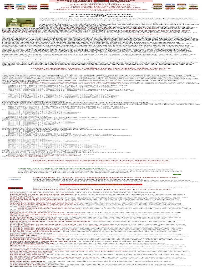 Florida Water and Kananga Water | PDF | Perfume