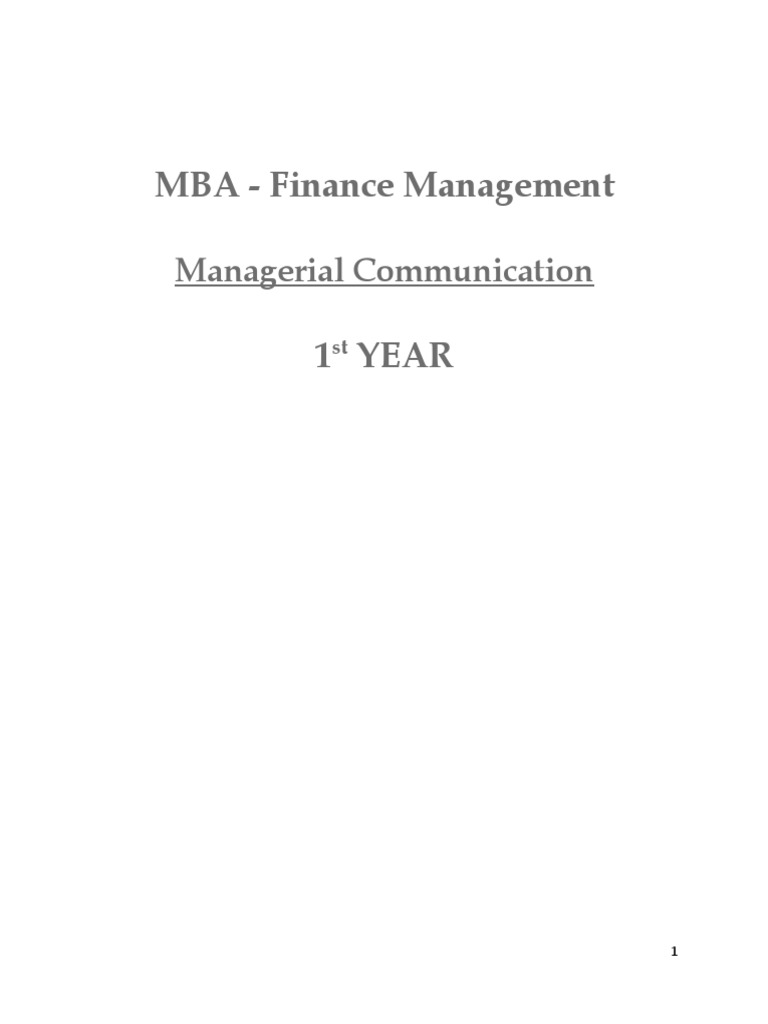 Managerial Communication | PDF | Communication | Mass Media