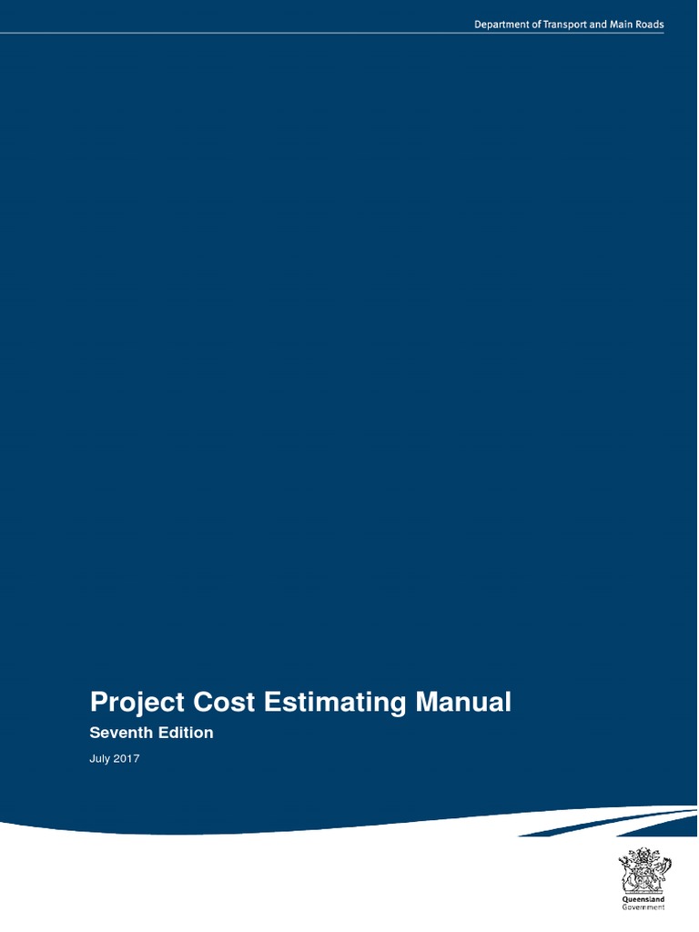 Project Cost Estimating Manual: Seventh Edition | PDF | Project ...