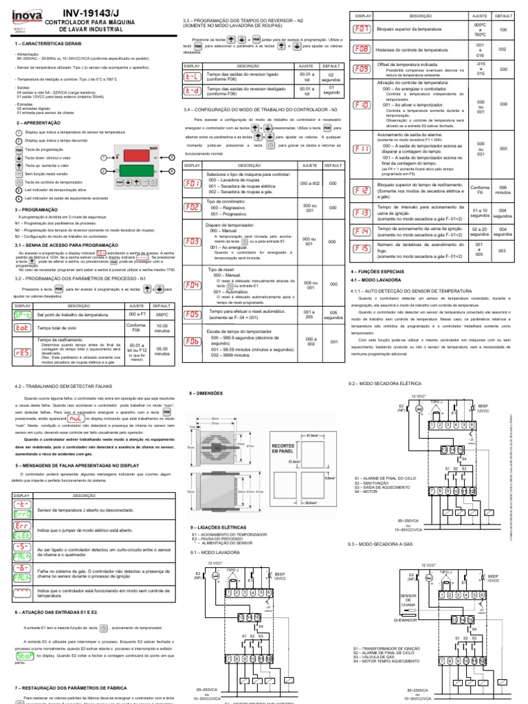 INOVA Manual Inv 19143 | PDF | Cronômetro | Tempo